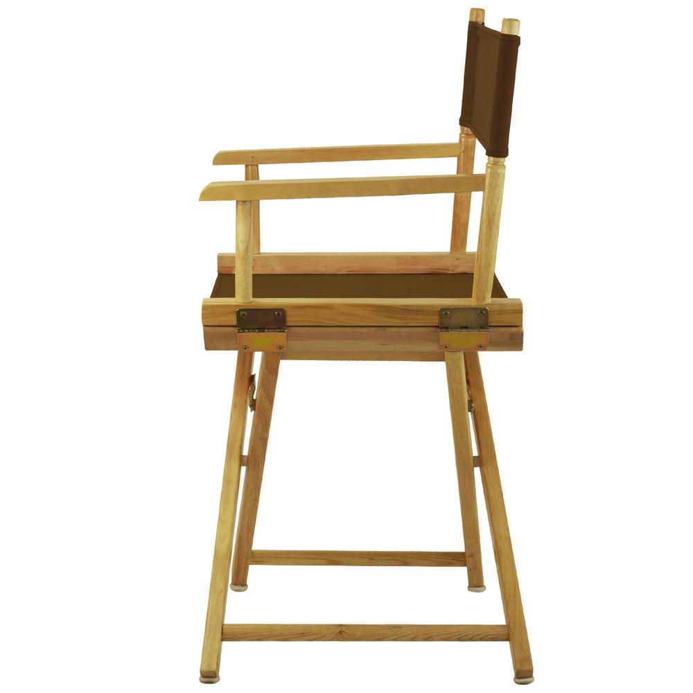 18'' Director's Chair Natural Frame-Brown Canvas - Casual Home ...