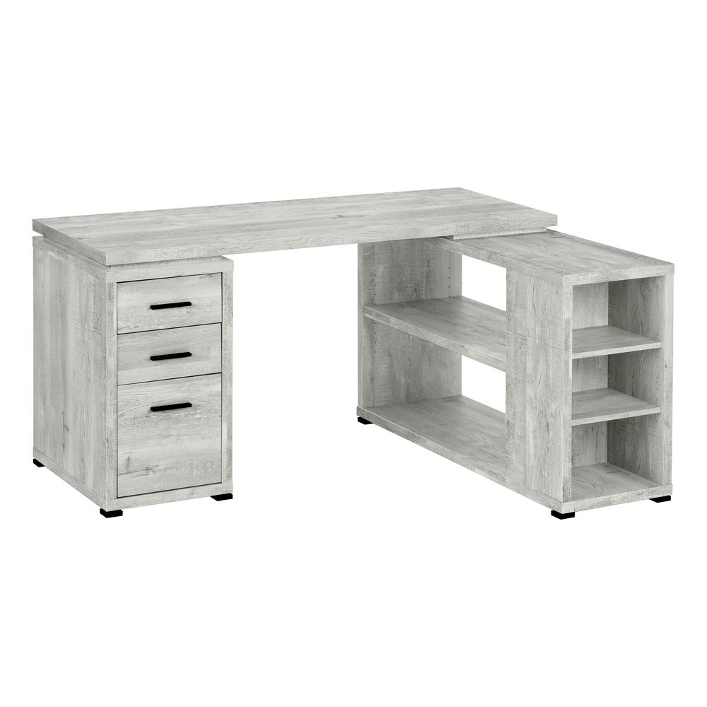 Computer Desk, Home Office, Corner, Left, Right Set-up, Storage Drawer ...