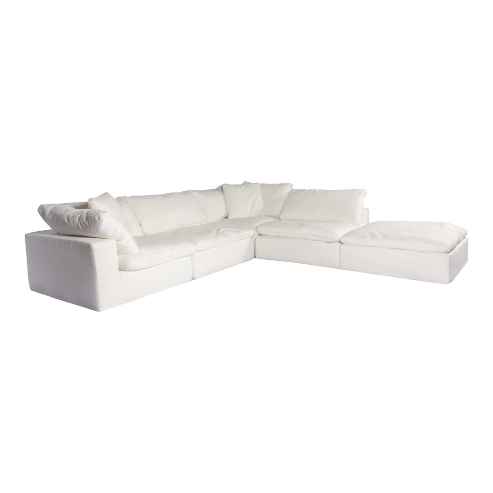 Clay Dream Modular Sectional Cream White - Moe's Home Collection ...