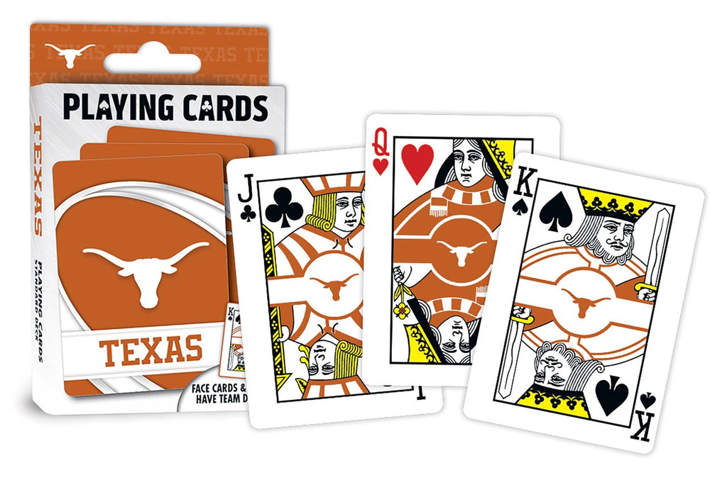 Texas Longhorns Playing Cards Logo - Masterpieces Puzzle Company ...