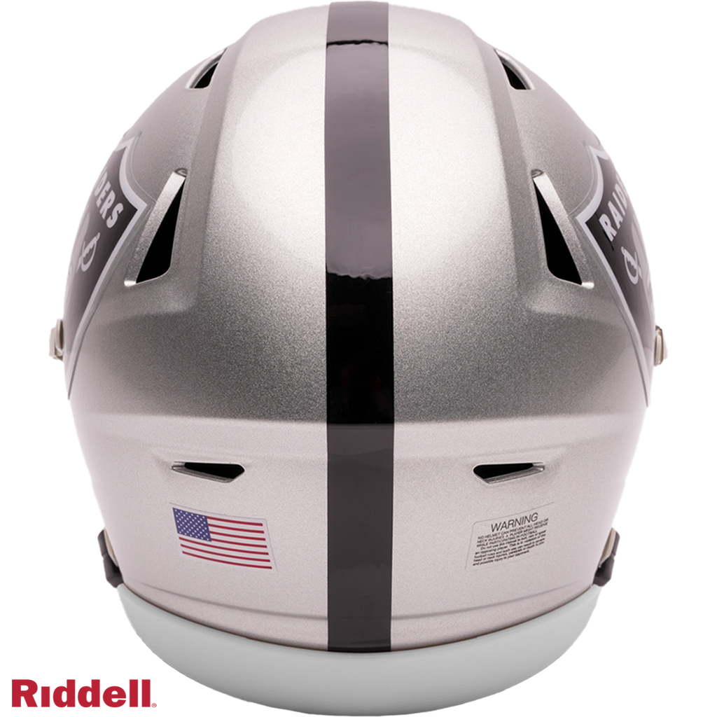 Las Vegas Raiders Helmet Riddell Replica Mid-Size MIDI SpeedFlex Style ...