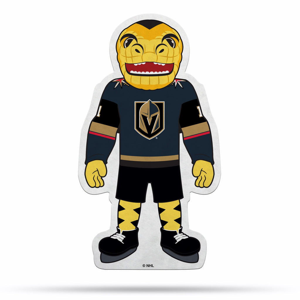 Vegas Golden Knights Pennant Shape Cut Mascot Design - Rico Industries ...